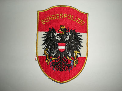 AUSTRIAN BUNDESPOLIZEI POLICE PATCH | eBay