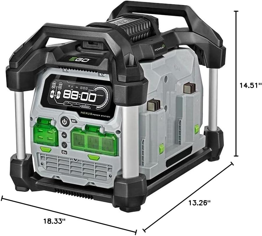 EGO POWER+ Portable Power Station, 3000W, Battery Powered, Inverter ...