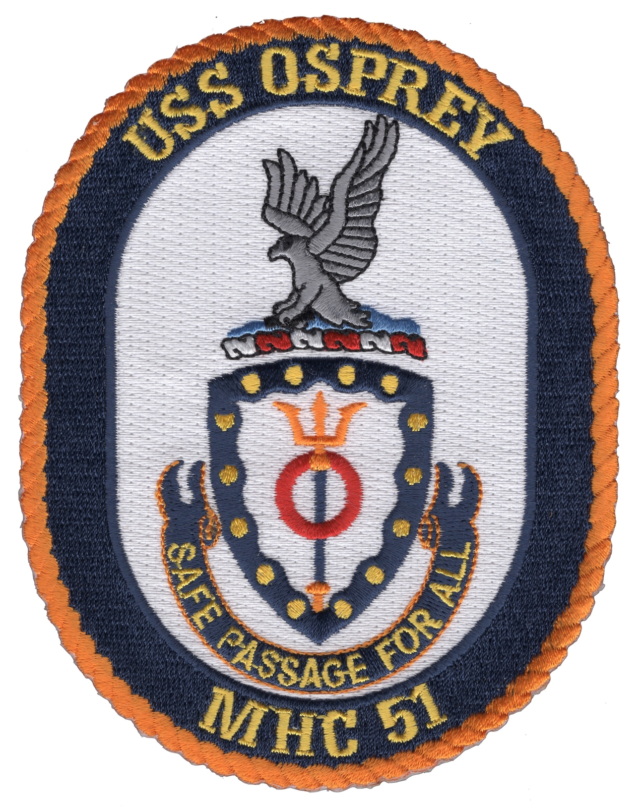 MHC-51 USS Osprey Patch | eBay