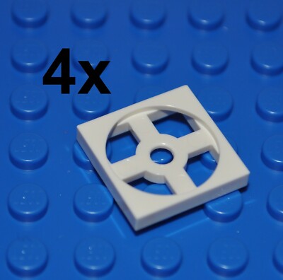 LEGO PARTS - 4X WHITE TURNTABLE PLATES 2X2 STUDS/3680 | eBay Australia