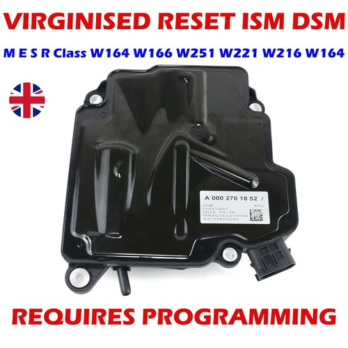 VIRGIN ERASED Mercedes ISM DSM Gearbox ECU W212 W221 W251 C218 C216 ...