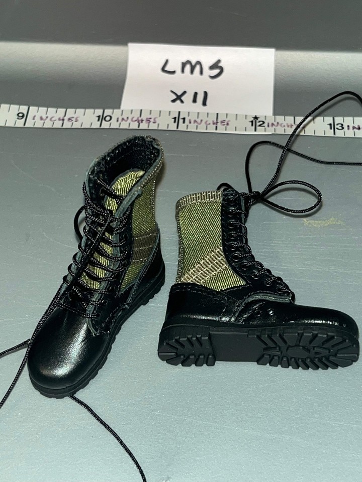 1/6 Scale Vietnam US Jungle Boots - USMC Hue - QORange | eBay