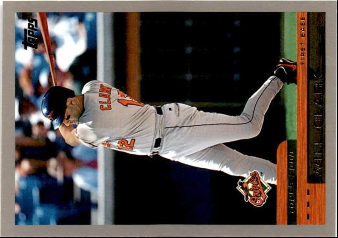 2000 Topps Basbeall Card Will Clark Baltimore Orioles #271 | eBay