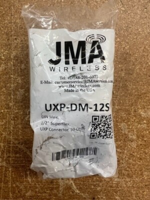 UXP-DM-12S JMA 7-16 DIN Male Connector for 1/2” Superflexible Cable | eBay