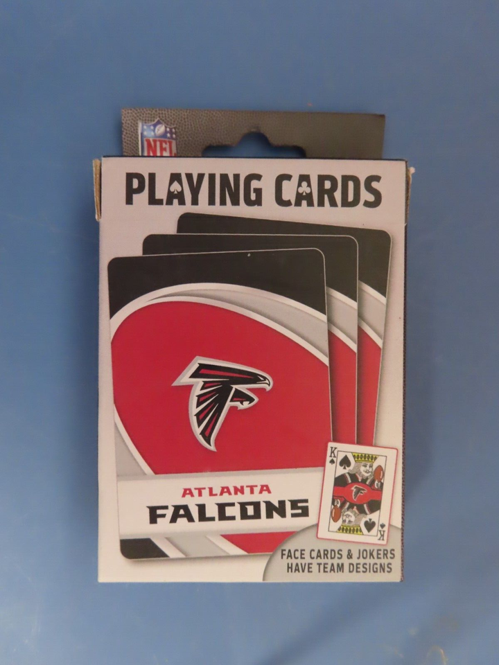 Atlanta Falcons Playing Cards. Full deck including Jokers Brand NEW NFL ...
