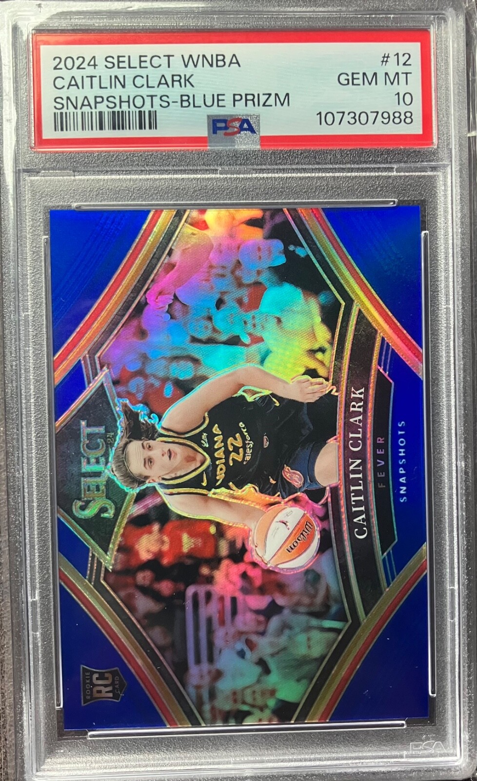 Caitlin Clark Prizm 1-1 Sets Record Price for Any Women's Sports Card