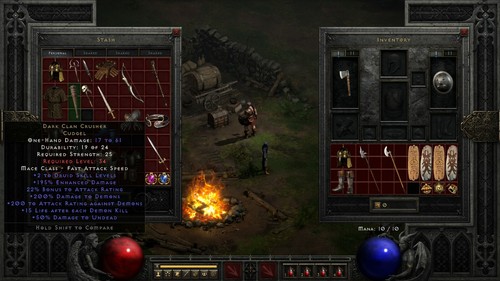 diablo 2 resurrected D2R Dark clan crusher + Gold find charms ...