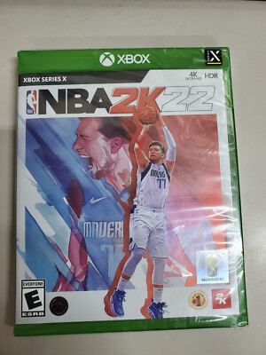 NBA 2K22 - Xbox One Series X Brand New Sealed Video Game Basketball ...