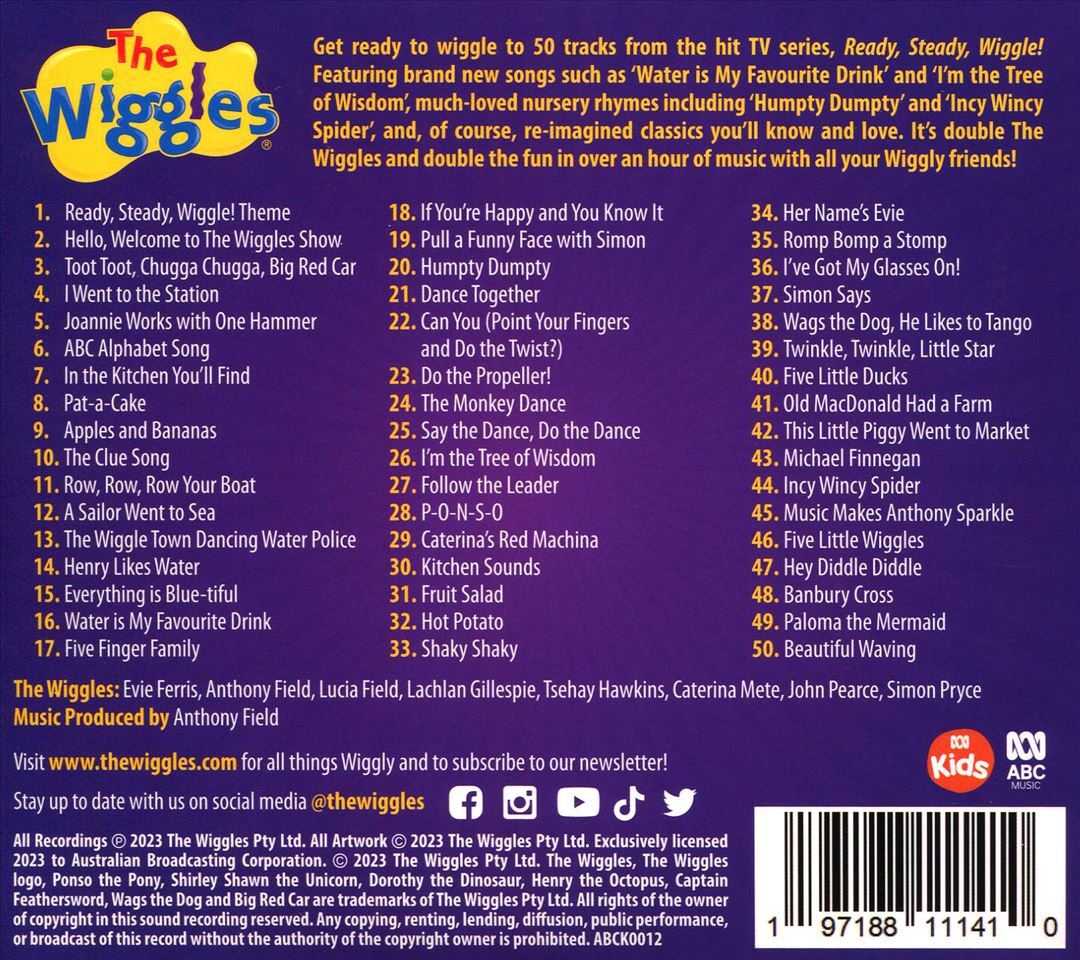 Chanson Wiggle Wiggle Wiggle Emma Watkins 🌟 The Wiggles' New