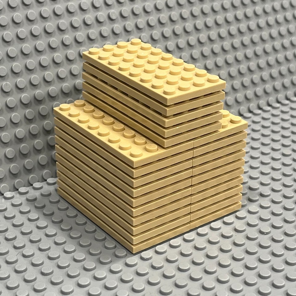 Lego Plates 4X8 (3035) Lot of 25 - You Pick The Color & Quantity - Bulk ...