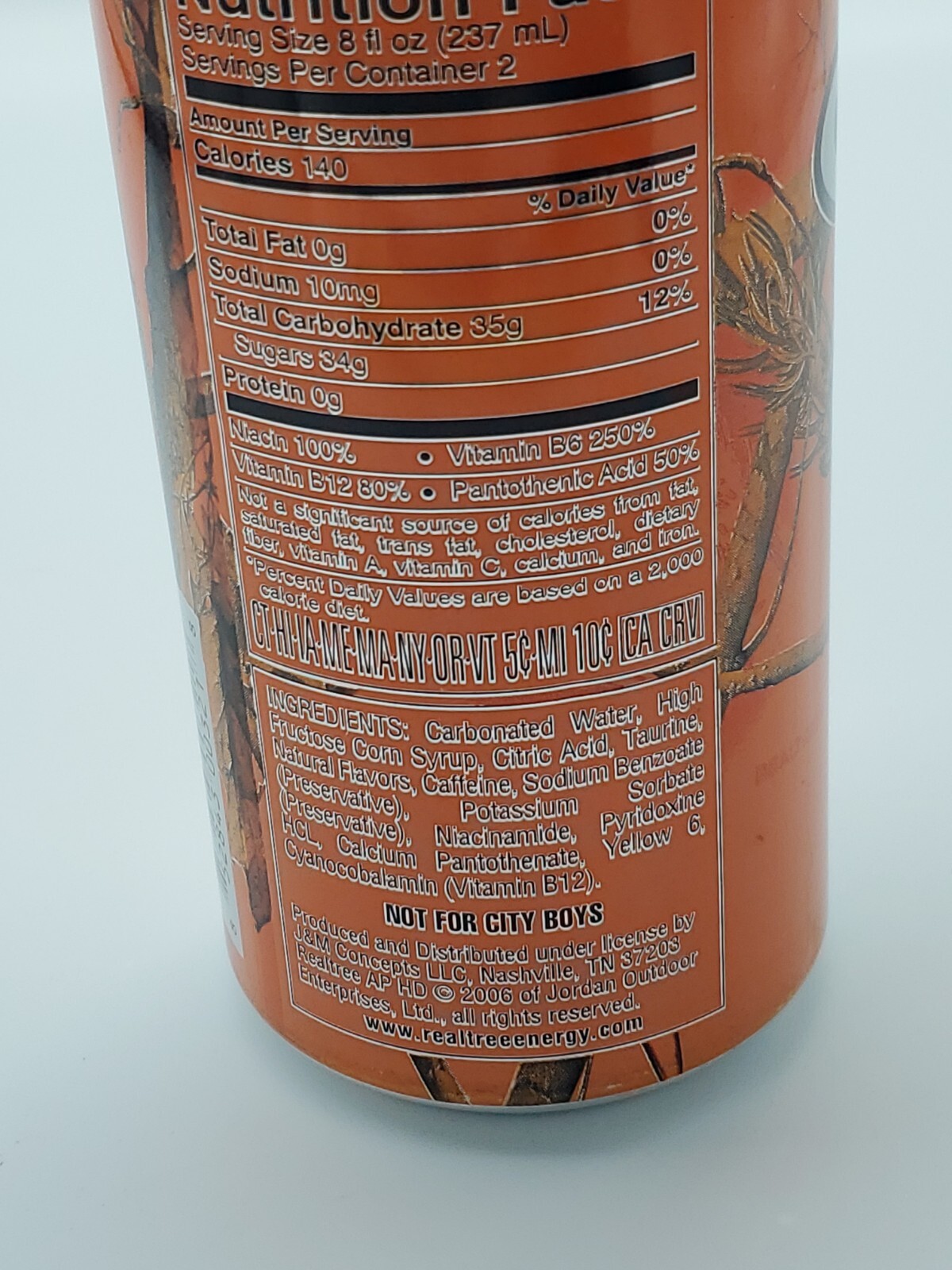 Realtree Energy Drink Logo