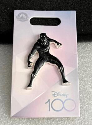 Disney 100 Years Platinum Celebration Marvel Black Panther Pin | eBay