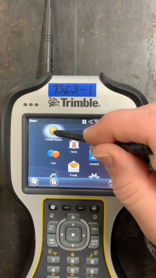 Trimble TSC3 with ACCESS & SCS900 Licenses, radio, GPS, ROBOTIC ...
