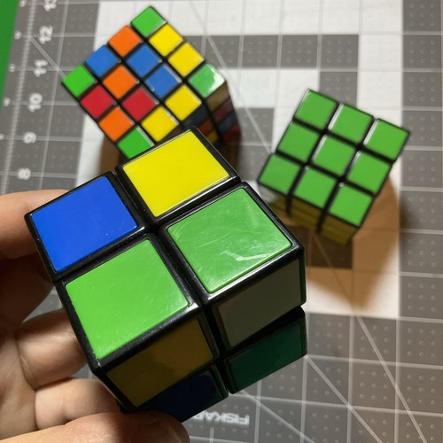 Rubik’s Cube Brain Teaser Puzzles Lot of 3 3x3 Master 4x4 mini 3x3 | eBay