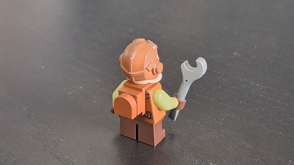 LEGO Star Wars The Mandalorian Kuiil Minifigure w/ Blurrg UCS sw1244 ...