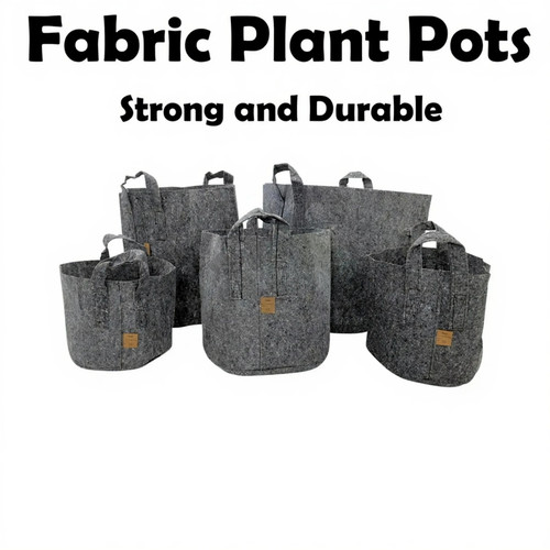 Fabric Pot Grow Bag Plant Pots Breathable Container Root Tree Pouch ...