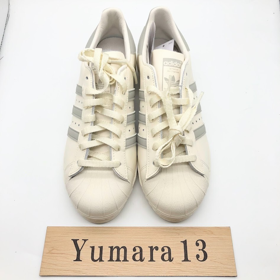 adidas Superstar 82 Cloud White Metal Gray Off White GZ4837 Men's Size ...