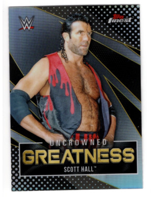 SCOTT HALL 2021 WWE TOPPS FINEST UNCROWNED GREATNESS REFRACTOR | eBay