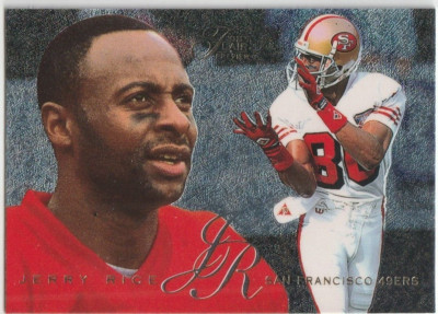 1995 Fleer Flair Preview Jerry Rice #27 - San Francisco 49ers | eBay