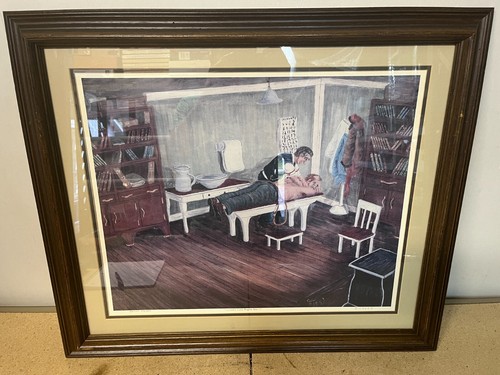 Gerald Nees Artist Proof Print Framed What's Not Right Doc ...