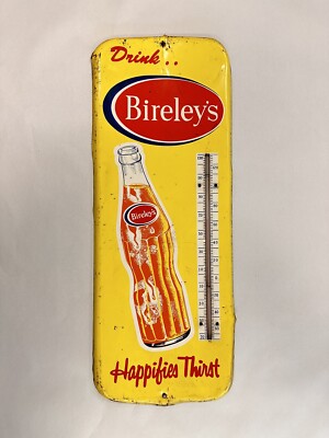 Vintage Original Drink Bireleys Non Carbonated Beverages Soda Sign | eBay