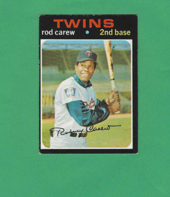 1971 Topps Twins HOF Second Baseman Rod Carew #210 Baseball Card | eBay