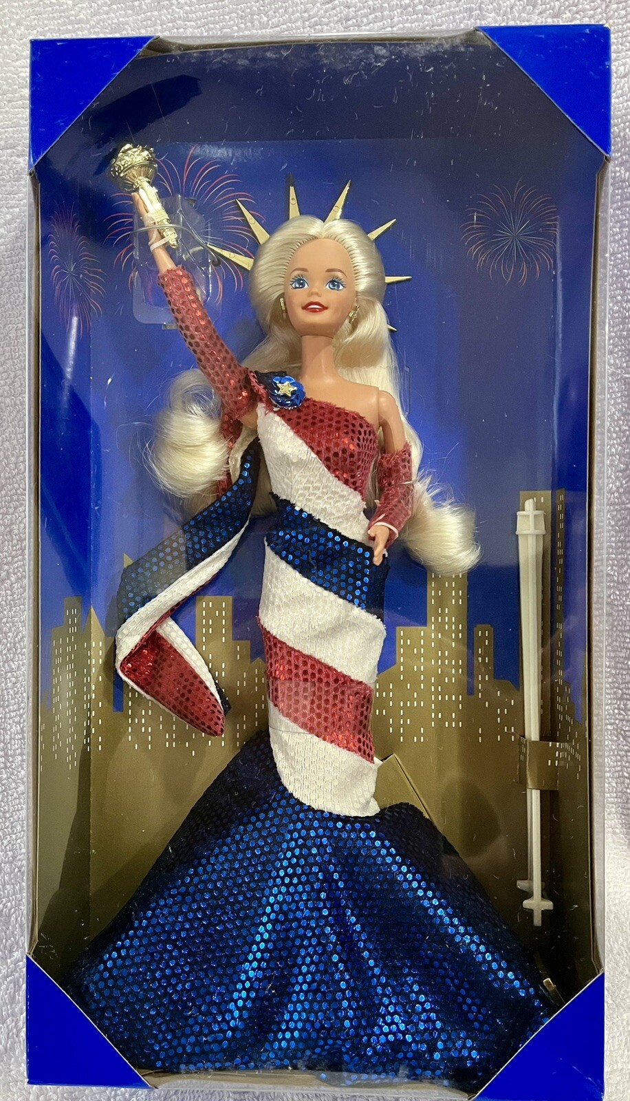 Statue Of Liberty Barbie Fao Schwarz 1995 #14664 Limited Edition ...