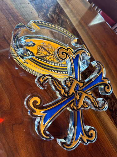 Opus X Blue Crystal Ashtray "The Fuente Story Collection" | eBay