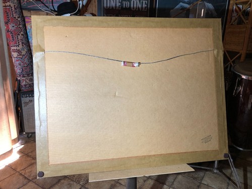 "Dan Goad Blue Heron 1984 Hand Signed" Offset Lithograph "By Georgia ...