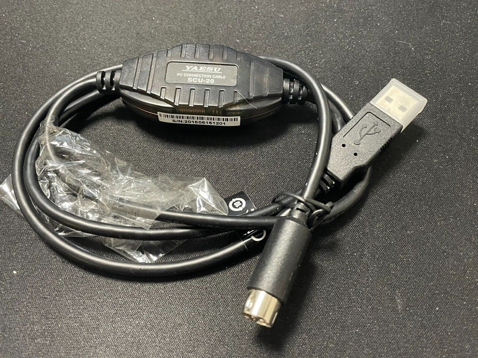 YAESU SCU-20 PC Connection & WIRES-X Cable | eBay UK