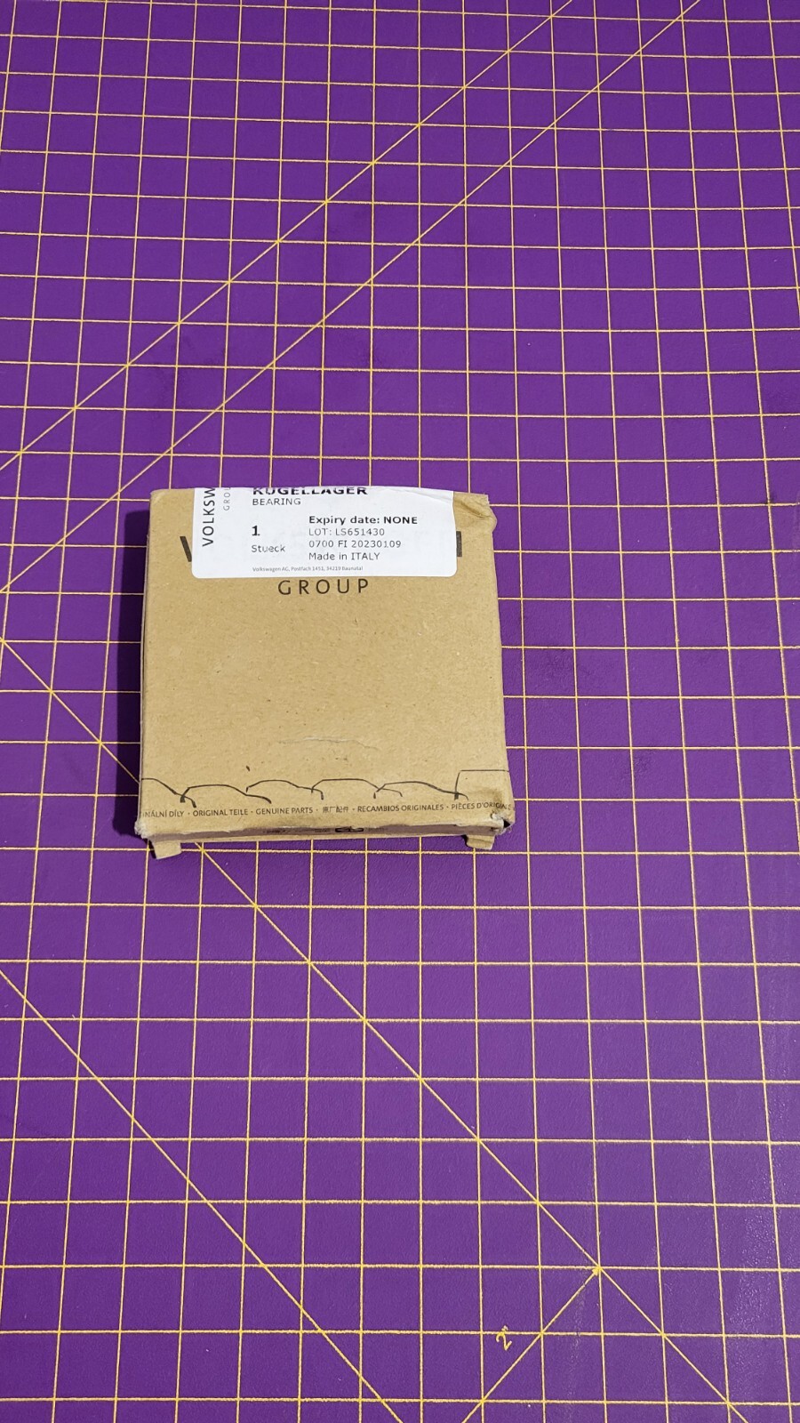 Volkswagen 02Z311235E für TRANSPORTER T5 GETRIEBE RILLENKUGELLAGER ...