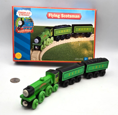Thomas Friends Wooden Railway Train Tank Flying Scotsman Engine ...