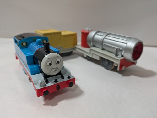 Thomas & Friends Plarail Trackmaster Thomas & Jet Engine Complete Set ...