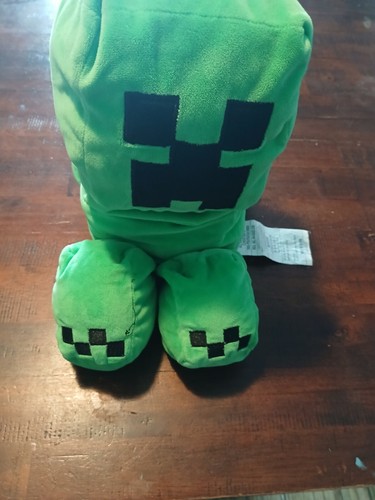 Official Minecraft 18" Plush Green Creeper Mojang Jinx Green Stuffed | eBay