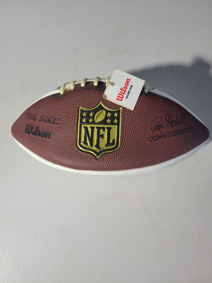 Offical Wilson NFL Autograph Football, The Duke NFL Football Replica | eBay
