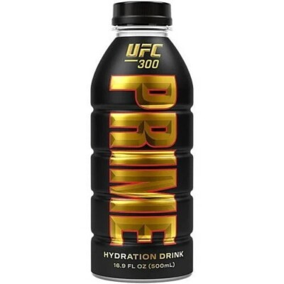 ULTRA RARE Prime UFC 300 Flavored 1 Bottle Logan Paul ksi | eBay