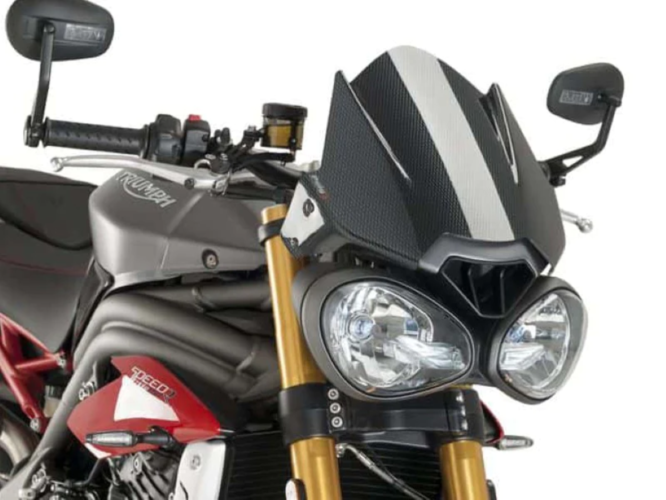 Puig New Gen Sport Screen Windshield for Triumph Street Triple 765 S ...