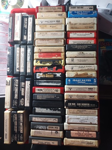 USED RARE 8 TRACK TAPES-YOUR CHOICE-SOLD AS IS-NO RETURNS-WE COMBINE ...