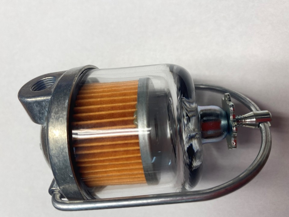 Fits 1941-1950 GM Car or Truck Glass Bowl Fuel Filter #41-9360 FREE ...
