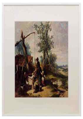 Kate Mari Ten At The Well A3 A4 Framed Print Picture | eBay UK