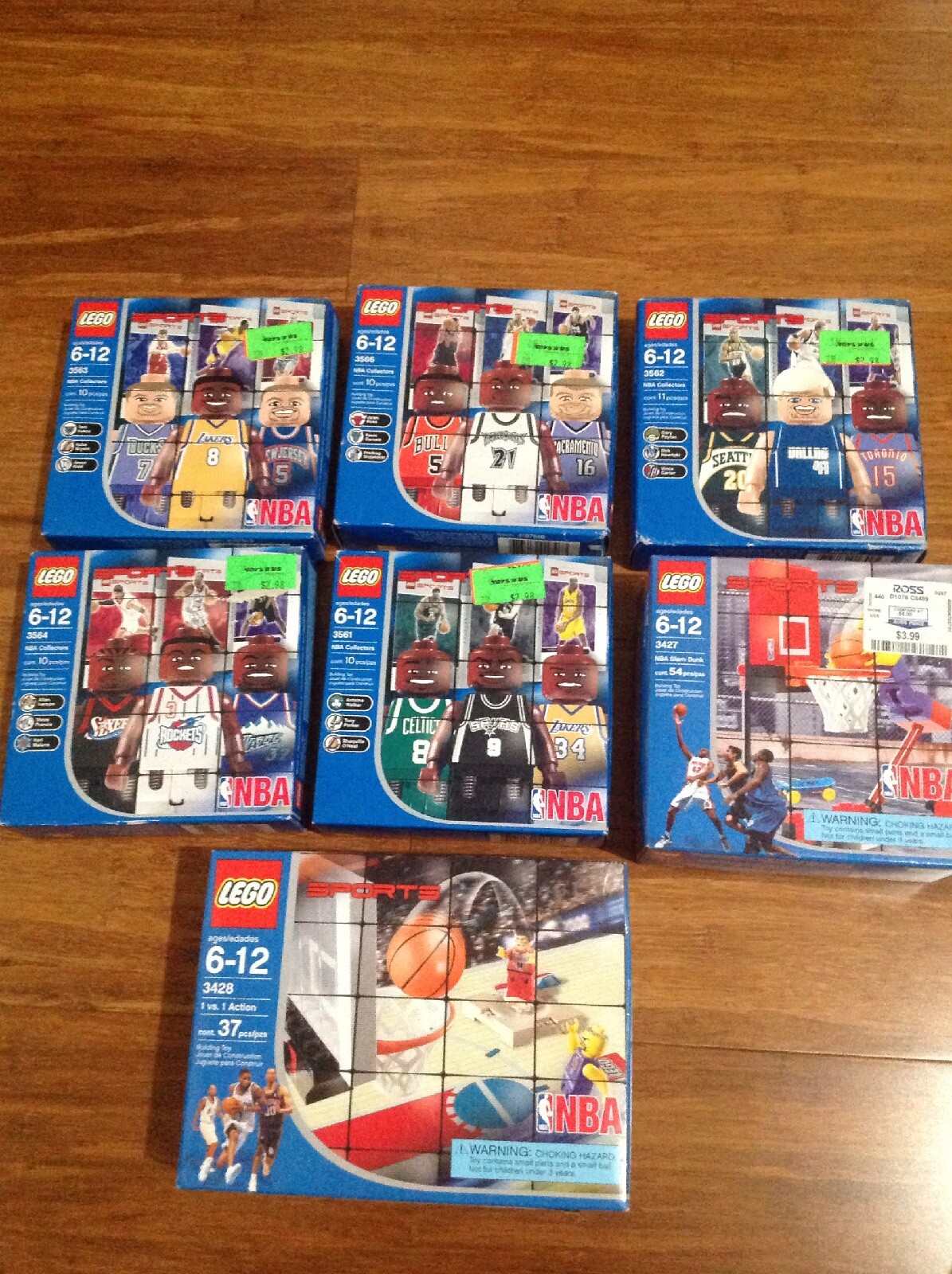 LEGO NBA Collectors 3561 3562 3563 3564 3566 3427 3428 | eBay