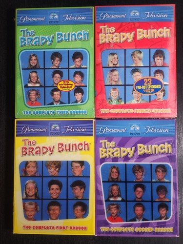 THE BRADY BUNCH DVD COLLECTION COMPLETE SEASONS 1 2 3 4 TWO SEASONS NEW & SEALED 97360405644| eBay