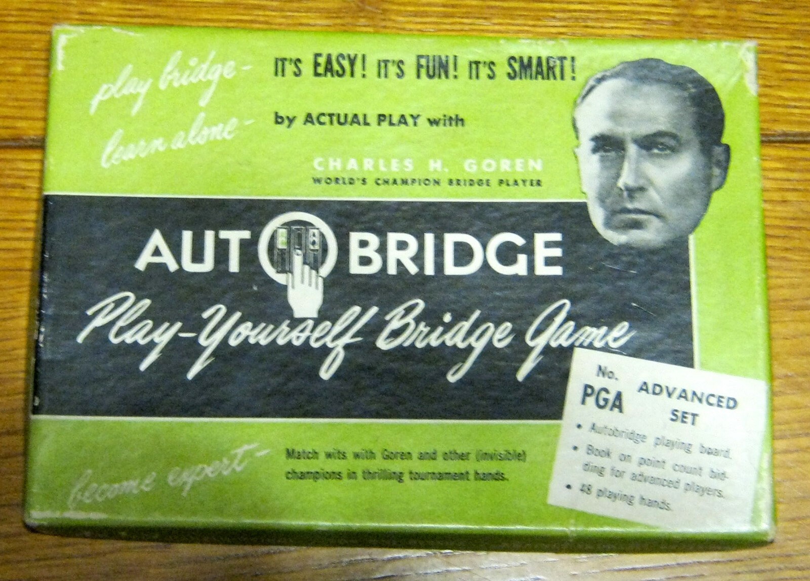 1950 Vintage Auto Bridge Play-Yourself Bridge Game Complete Set | eBay