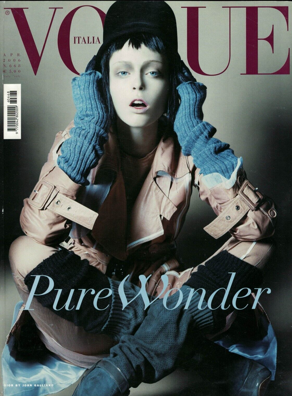 Vogue Italy Magazine April 2006 Coco Rocha Angela Lindvall Mina 668 4/ ...