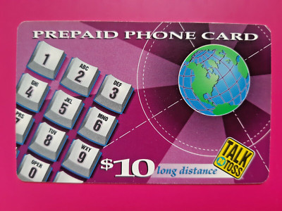 Telefonkarte USA/Kanada $10 TALKnTOSS Prepaidcard E16 | eBay