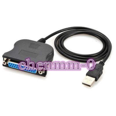 1PCS DB25 PC 25-pin serial port lpt connection Data cable usb parallel ...