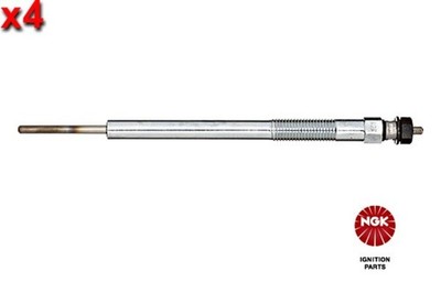 NGK 4x Glow Plug For KIA Bongo Grand Carnival III K2900 03- 36710-4X900 ...