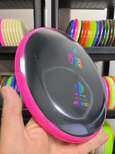 Axiom Mvp Discs R2 Neutron Pixel 171g Simon Line Disc Golf Putter ...