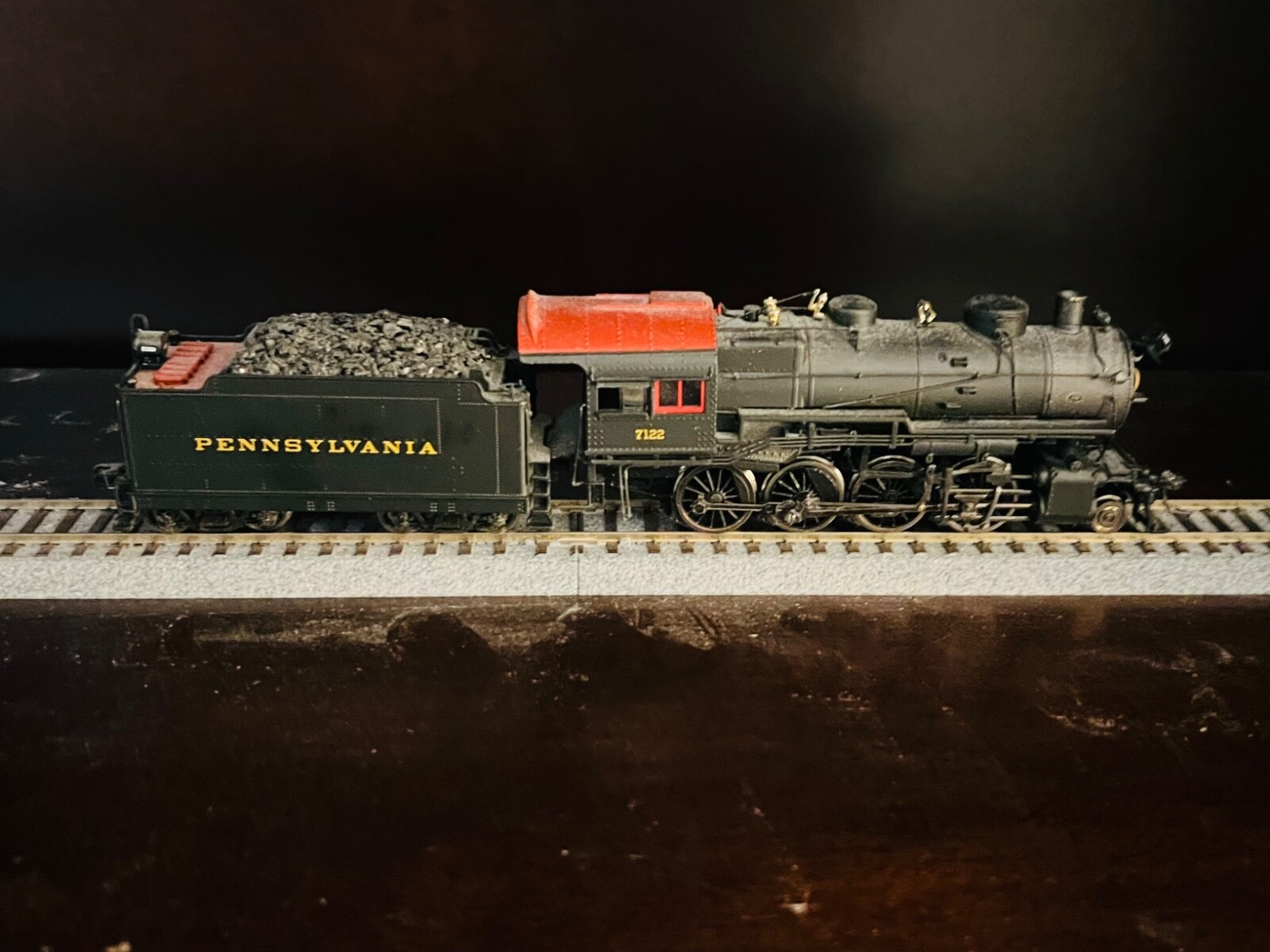 MTH HO H10 2-8-0 PRR Steam Locomotive # 7122 with DCC, sound, new | eBay