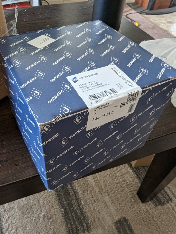 Pierburg OEM Vacuum Pump BMW E90 E91 E60 E61 E85 724807310 ...
